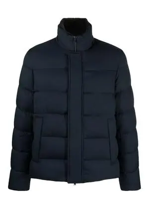 Herno Down Padded Coat - Blue