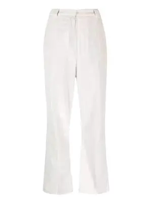 Kristensen Du Nord Straight-leg Corduroy Trousers - Neutrals