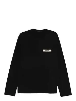 Jacquemus The Gros Grain T-shirt - Black