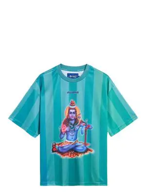 AWAKE NY Graphic Jersey T-shirt - Blue