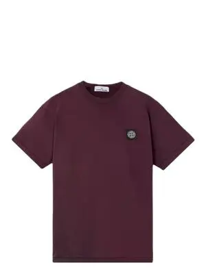 Stone Island Compass-patch T-shirt - Purple