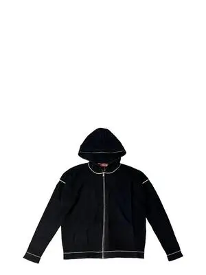 Max Mara Hooded Cardigan - Black