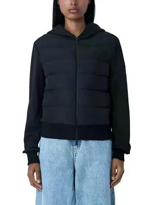 Moncler Quilted Hooded Jacket - Black