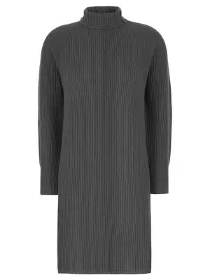 Max Mara Ebridi Midi Dress - Grey