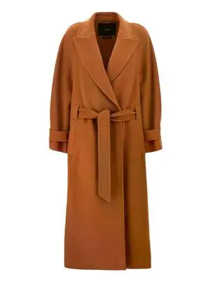 Max Mara Cashmere Coat - Orange