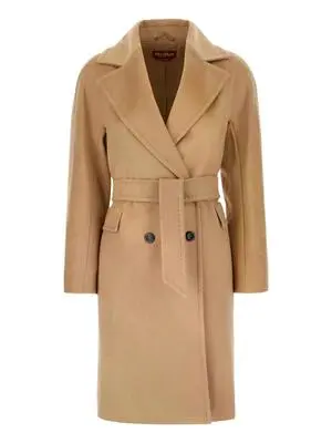Max Mara Belted Trench Coat - Neutrals