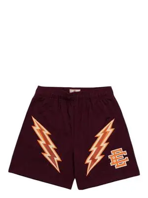 ERIC EMANUEL EE Basic Lightning Bolt Short Maroon/orange/bone