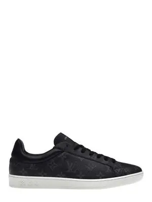 LOUIS VUITTON Luxembourg Monogram Sneakers - Black