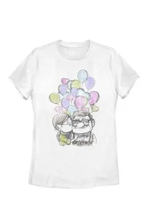 UP Carl And Ellie Graphic T-shirt - White