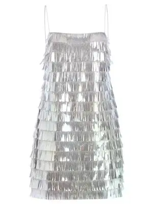 Retrofete Amalie Mini Dress - Silver