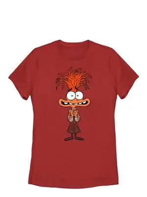 INSIDE OUT 2 Anxiety Graphic T-shirt - Red