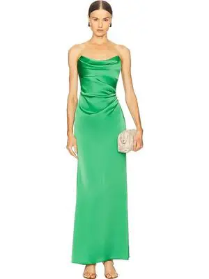 Katie May X Taylor Gown - Emerald