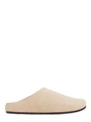 Jeffrey Campbell Content Clog - Natural Suede Brown