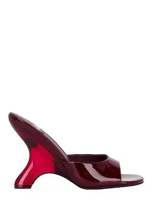 Jeffrey Campbell Mew-2 Sandal - Wine Patent Combo
