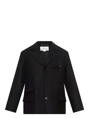 Victoria Beckham Raw-cut Blazer - Black