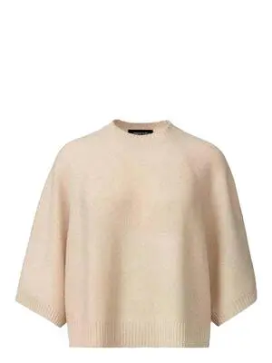 Fabiana Filippi Sequin-embellished Raglan-sleeve Jumper - Neutrals