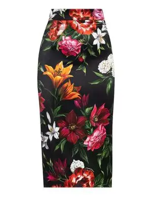 Dolce & Gabbana Floral-print Pencil Skirt - Multicolour