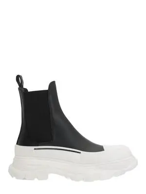 Alexander McQueen 50mm Tread Slick Chelsea Boots - Black