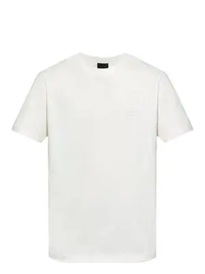 Moncler Logo-embossed Cotton T-shirt - White