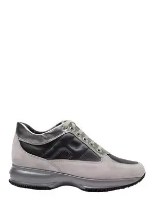 Hogan Interactive Lace-up Sneakers - Grey