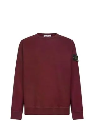 Stone Island Crewneck Sweatshirt - Red