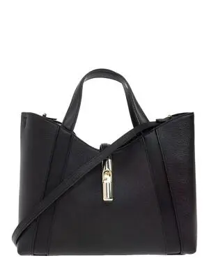 Furla Leather Tote Bag - Black