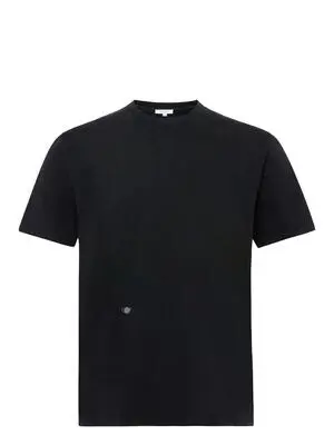 JW Anderson Logo-embroidered T-shirt - Black