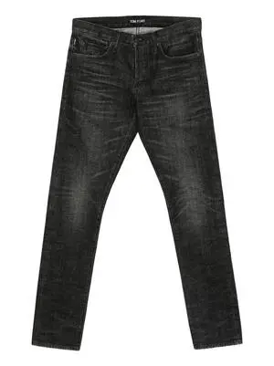 TOM FORD Faded Jeans - Black