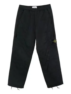 Stone Island Zip-pocket Trousers - Black