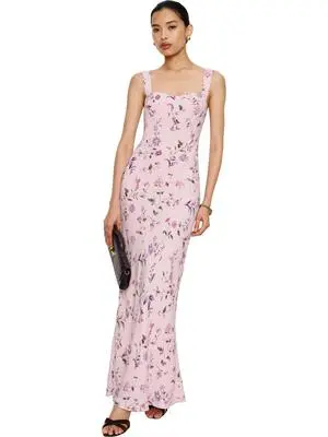 REFORMATION Yale Dress Pink