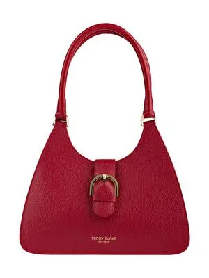 TEDDY BLAKE Grace Stampato 11 Handbag - Dark Red