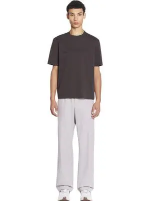 LANVIN Cotton Relaxed Fit Trousers - Mink