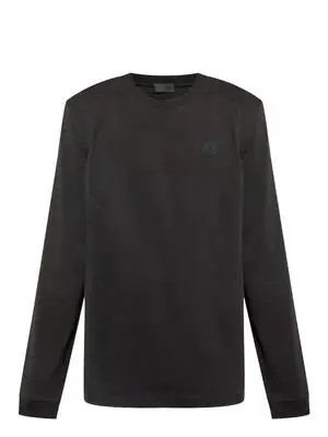 Moncler Logo-patch Long-sleeve T-shirt - Black