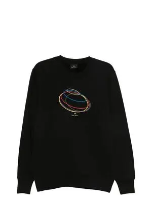 Paul Smith Logo-print Sweatshirt - Black