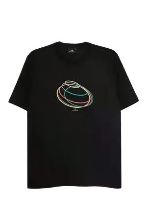 Paul Smith Abstract-print T-shirt - Black