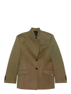 Attico Single-breasted Blazer - Green