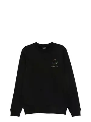 Paul Smith Logo-embroidered Sweatshirt - Black