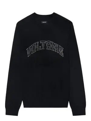 Zadig&Voltaire Logo Wool Sweater - Black
