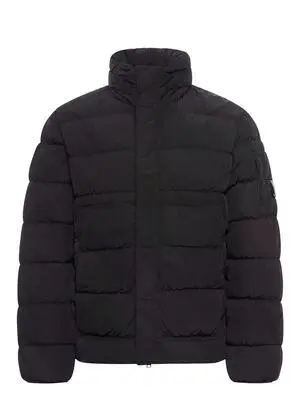 C.P. COMPANY Quilted Puffer Jacket Black