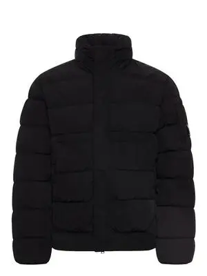 C.P. COMPANY Quilted Puffer Jacket - Black