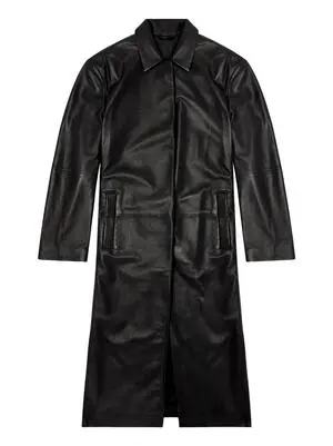 diesel-Lancelot Leather Coat