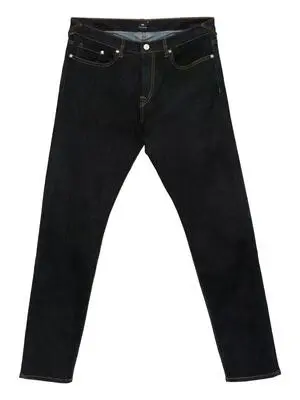 Paul Smith Logo-patch Jeans - Blue