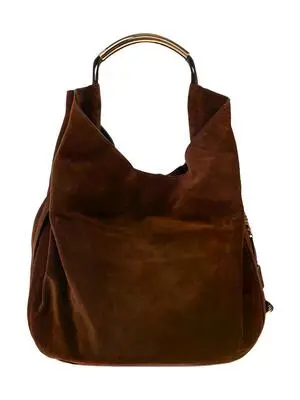 MOSCHINO Suede Tote Bag