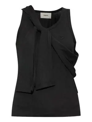 Coperni Layered Tank Top - Black