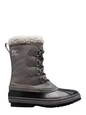 Sorel 1964 Pac Lace-Up Shearling Boots Grey