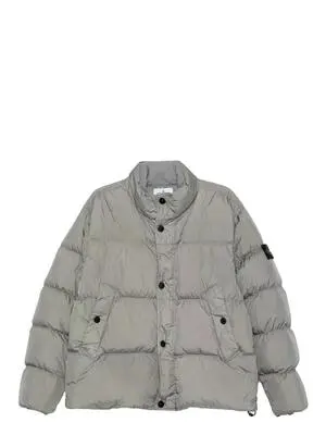 Stone Island Padded Stand-collar Jacket - Green