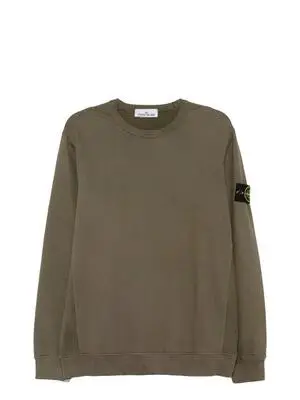 Stone Island Compass-motif Sweatshirt - Green