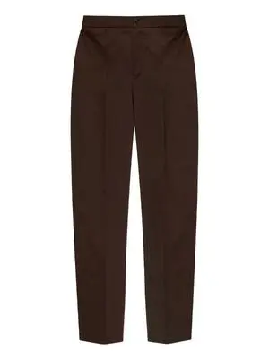 Moncler Logo-patch Trousers - Brown