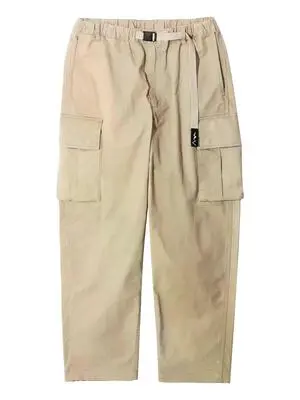 MANASTASH Cargo Pocket Elastic-waist Trousers - Brown