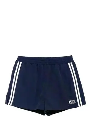 SPORTY & RICH Runner Track Short - Blue